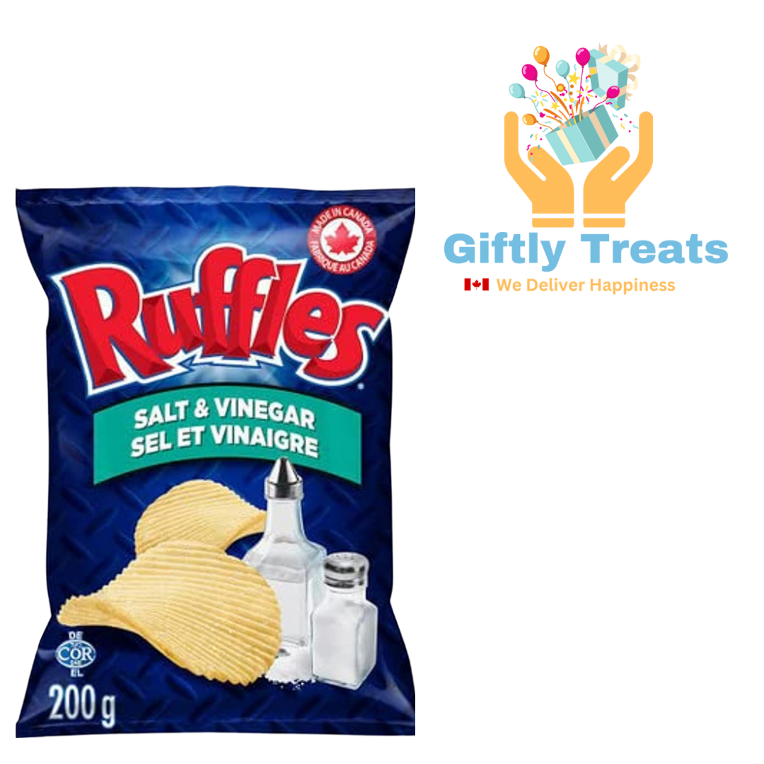 Ruffles Salt & Vinegar Chips -200g – Giftly Treats
