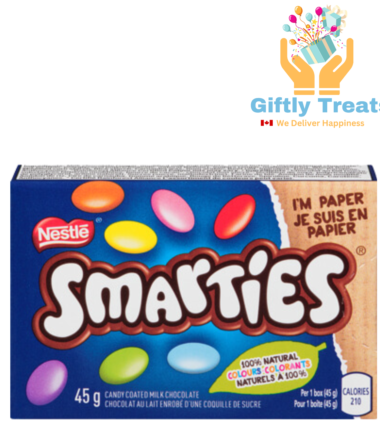 Smarties Chocolate -45g – Giftly Treats